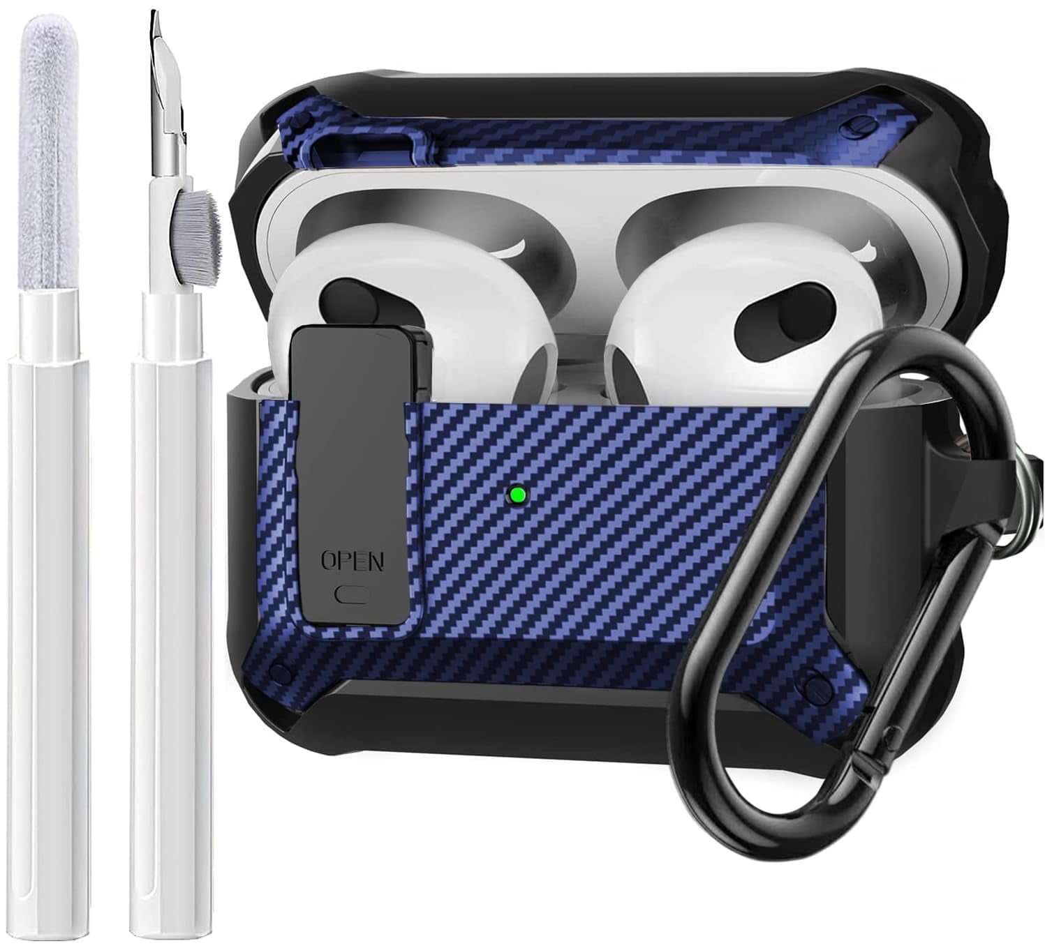 Airpods Pro 2nd/1st Generation Case Lock with Cleaning Kit, OTOPO ...
