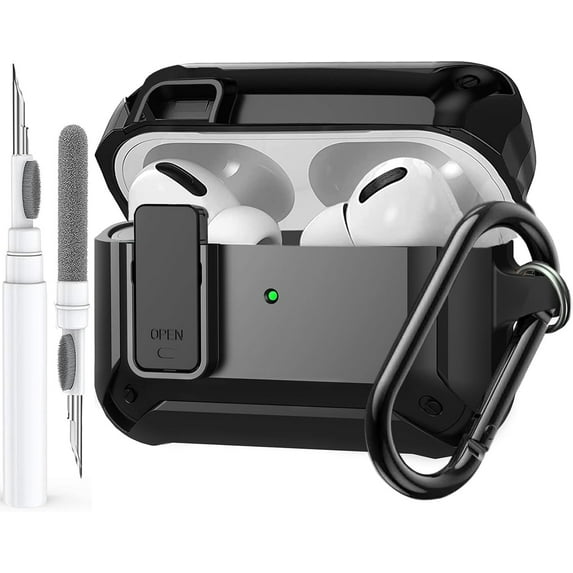 for Airpods Pro 3 Case with Lock Clip, Rugged Apple 3rd Generation ...