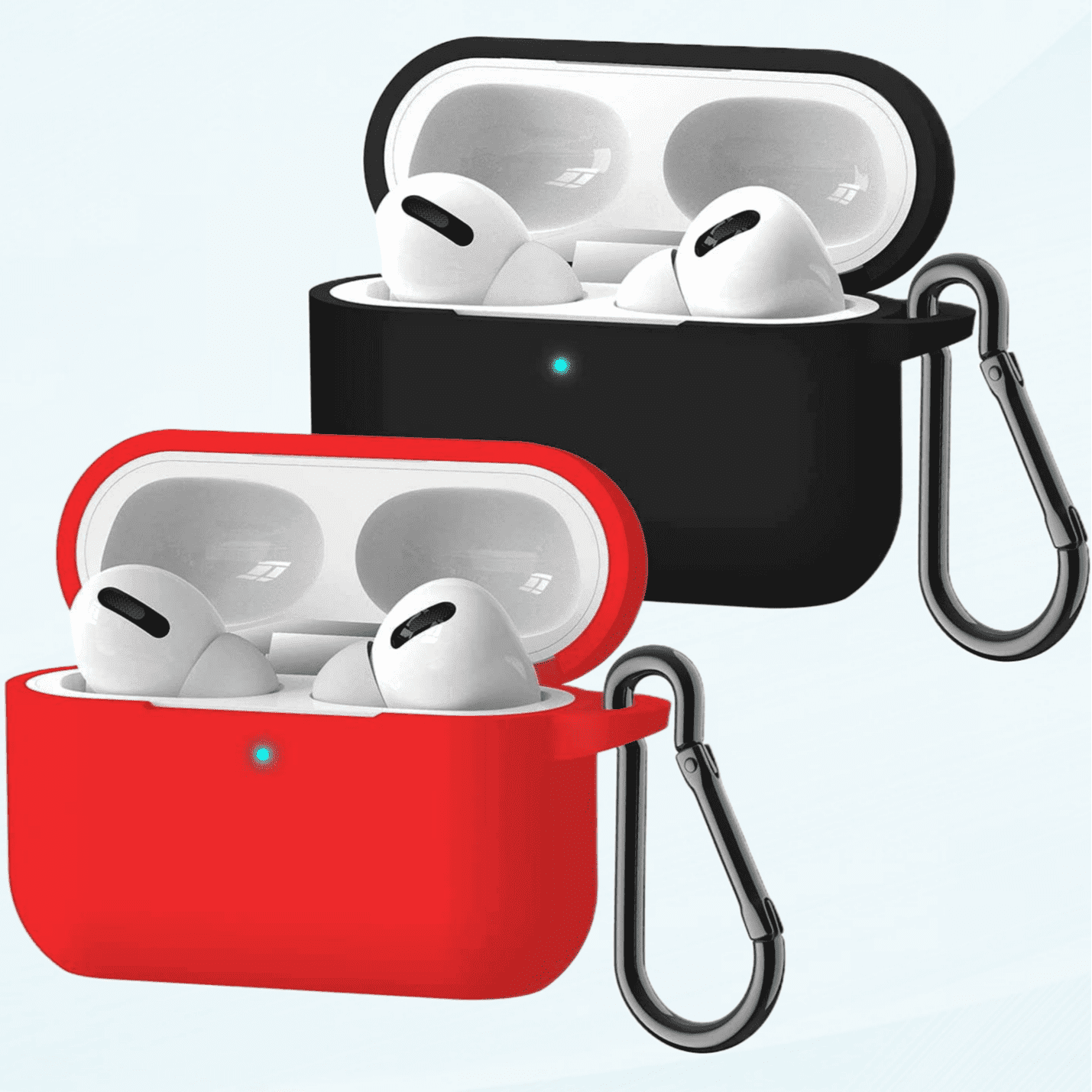 Airpods Pro Case,Apple Airpods pro Accessories Kits, [Front LED Visible ...