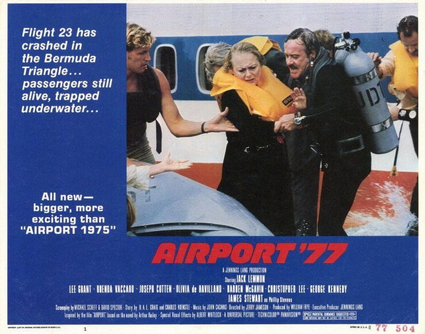 Airport 77 - movie POSTER (Style A) (11" x 14") (1977) - Walmart.com