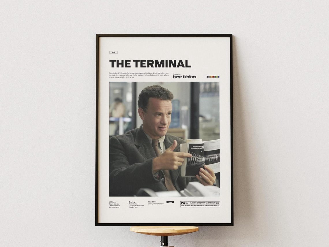 Airport Comedy Wall Decor International Traveler Art Heartwarming Room ...