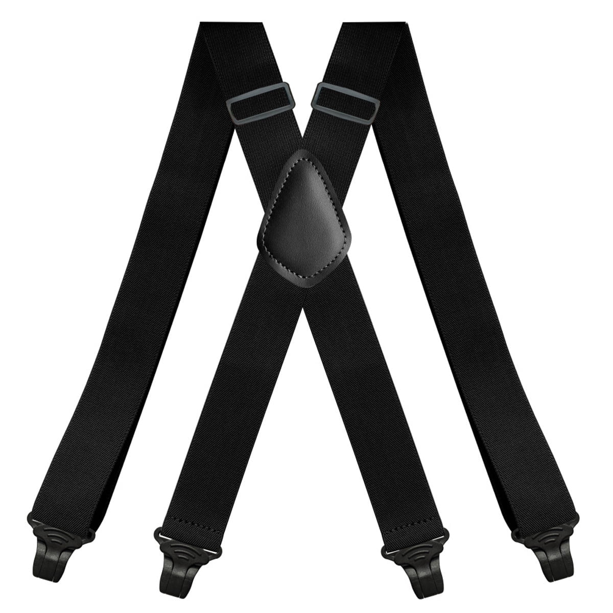 Airport Friendly Suspenders for Men 1.4 inch NO buzz X Back Hidden ...