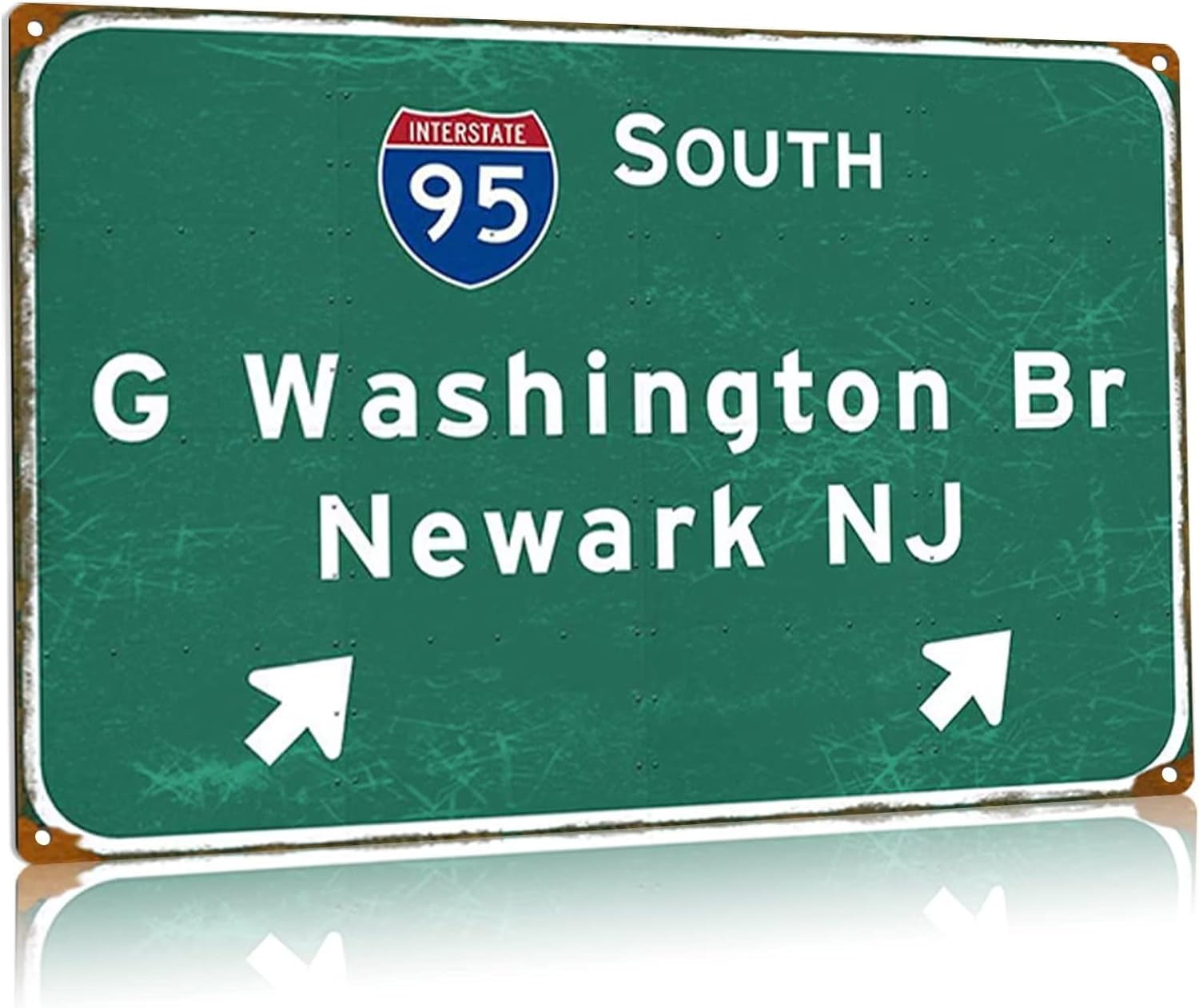 Airport Metal Tin Signs Atlanta Atl Airport Highway Poster Sign ...