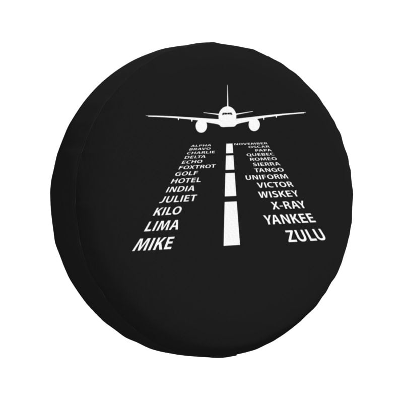 Airport Runway Traffic Controller Spare Tire Cover for Grand Cherokee ...