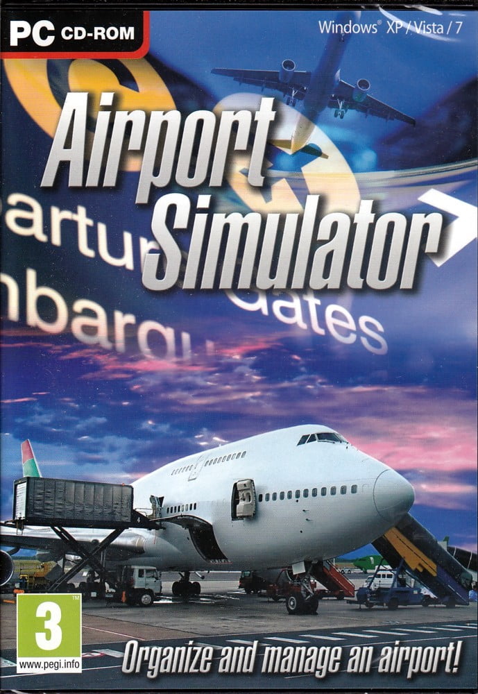 Airport Simulator PC CDRom ~ Organize & Manage an Airport in this Sim ...