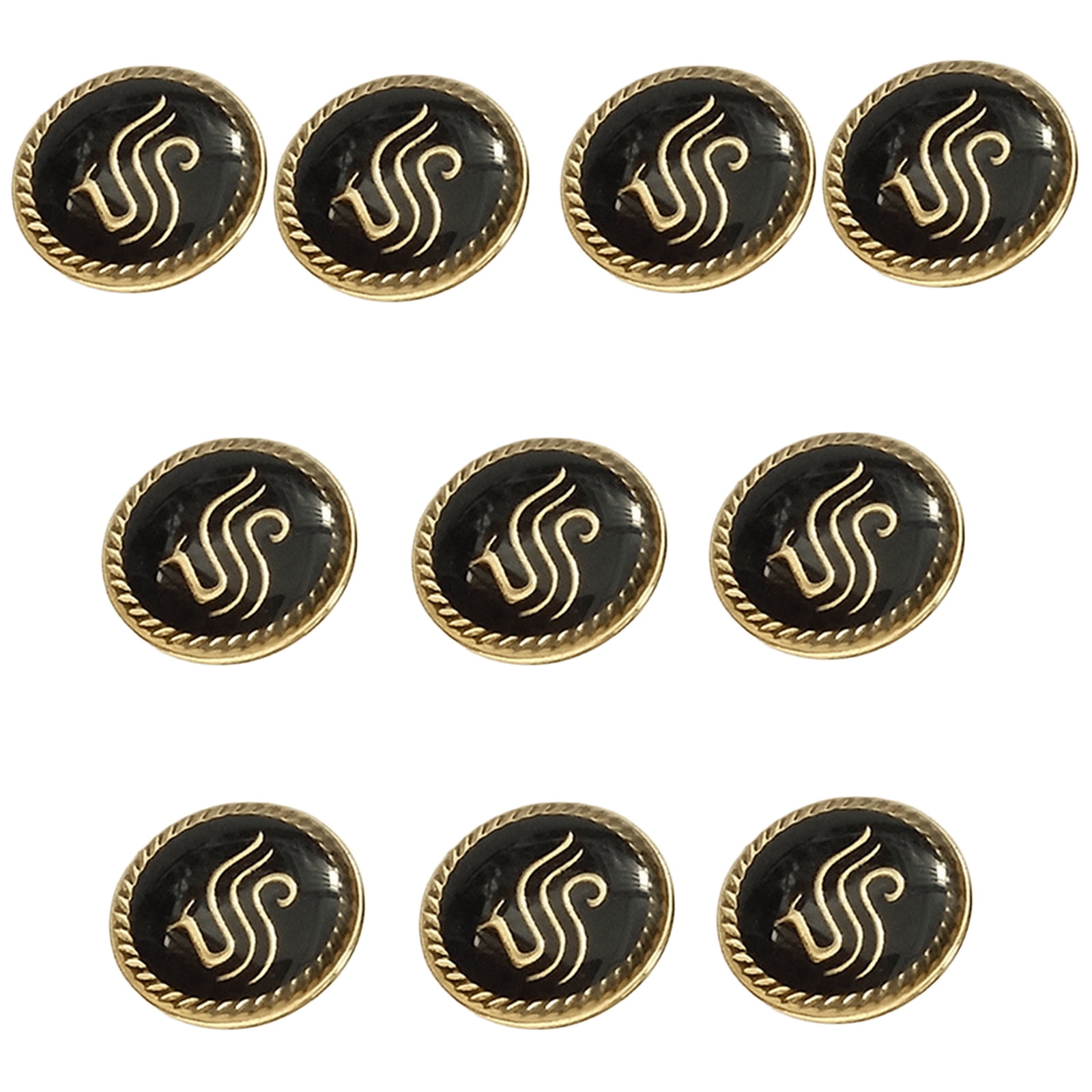 Airport Uniform Buttons Rustproof Metal Buttons Fasteners Airline Crews ...