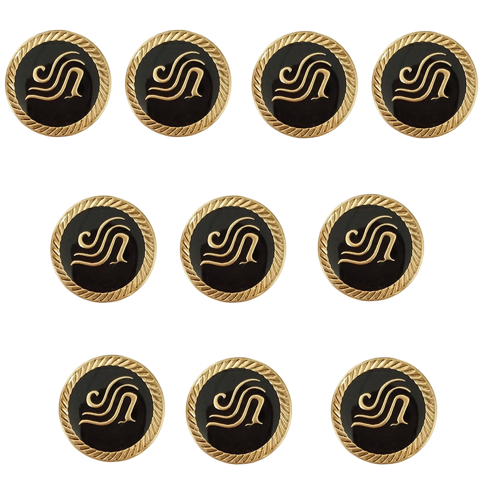 Airport Uniform Buttons Rustproof Metal Buttons Fasteners Airline Crews ...