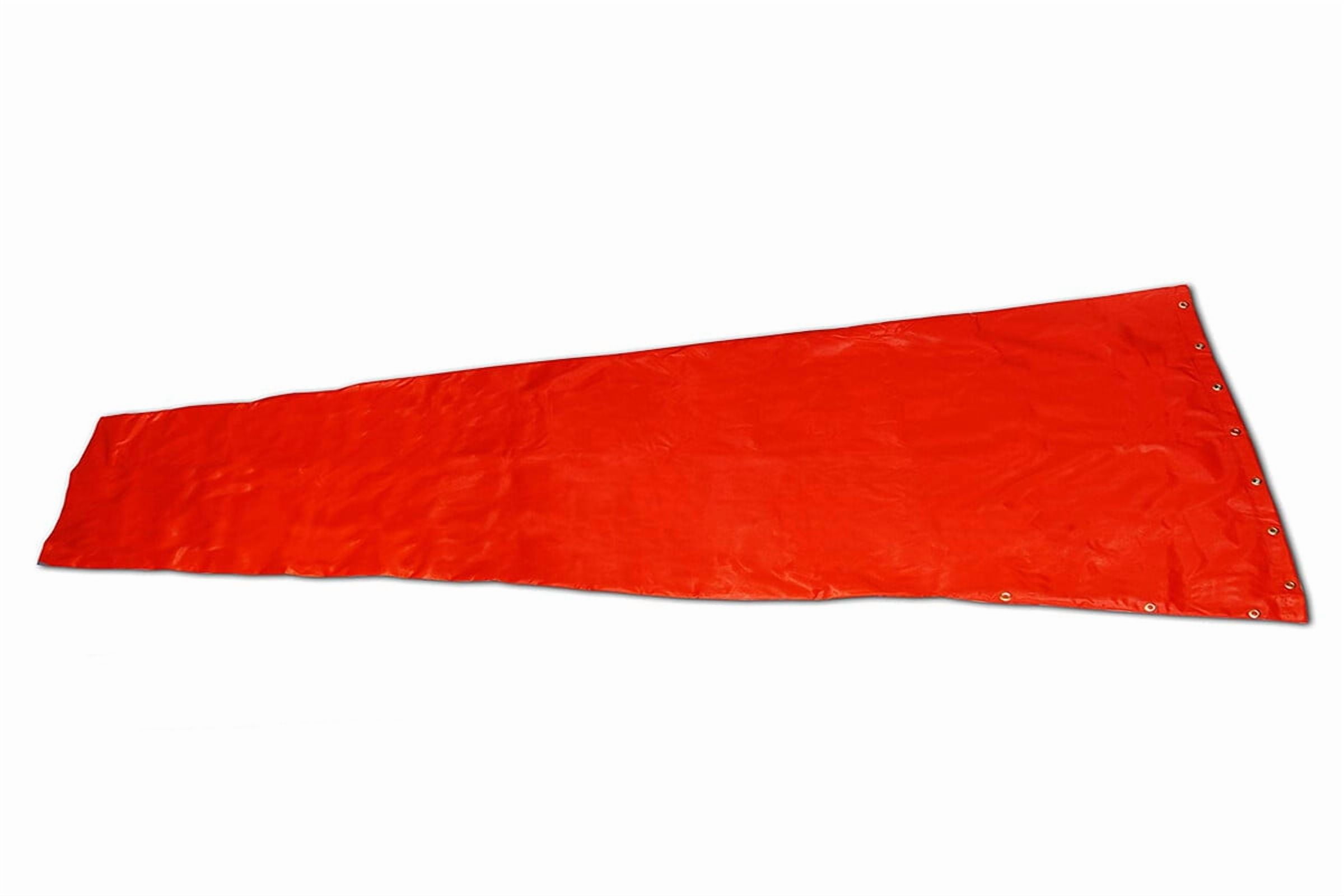 Airport Windsock Corporation 24" X 96" Orange Replacement Windsock USA ...