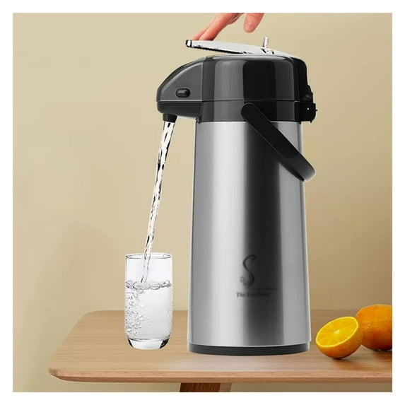 Airpot Hot & Cold Drink Dispenser,Thermal Coffee Carafe Airpot ...