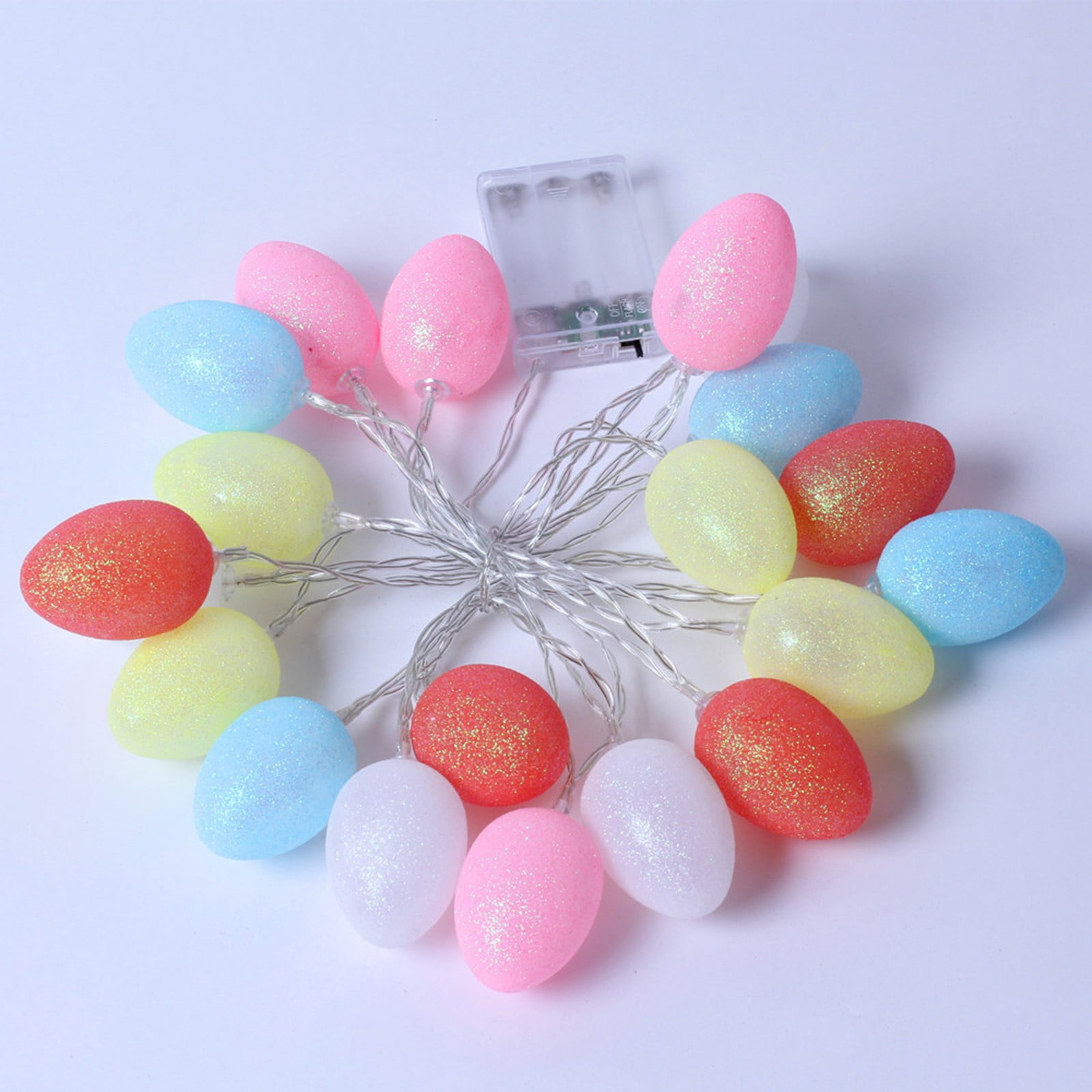 Airpow 10/20 LED Light Easter Eggs For Easter Party Decoration Wedding ...