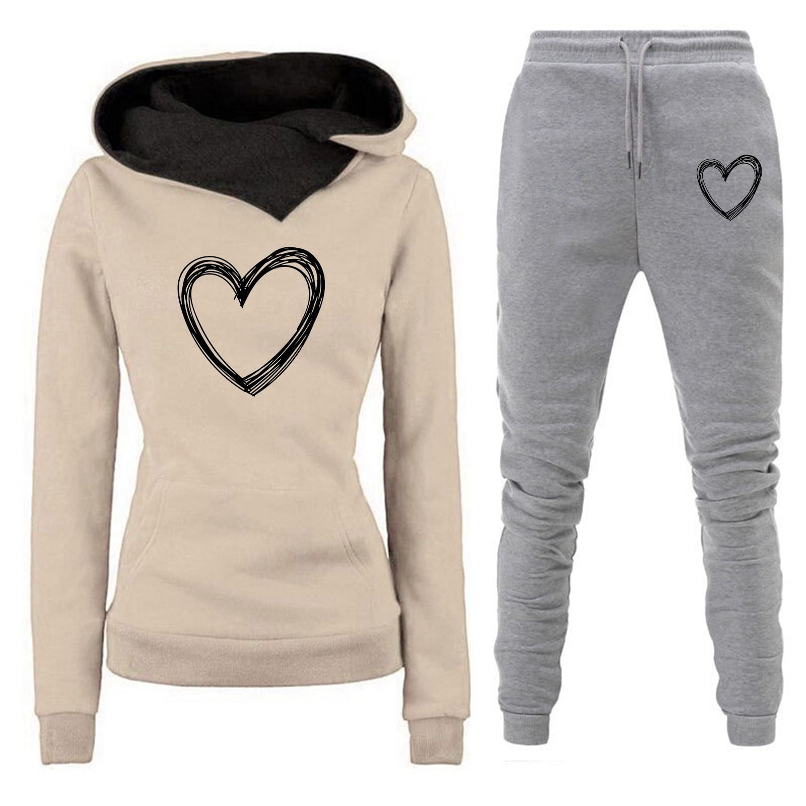 Airpow Clearance Workout Tracksuits Women's Fashion Fall Winter Outfits ...