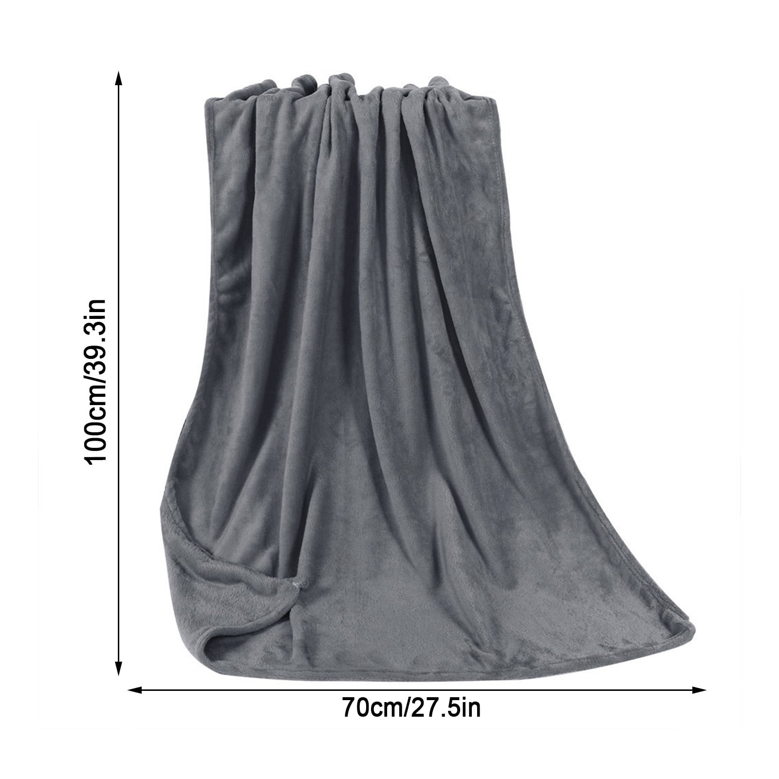 Airpow Soft Blanket Super Soft Warm Solid Warm Micro Plush Fleece ...