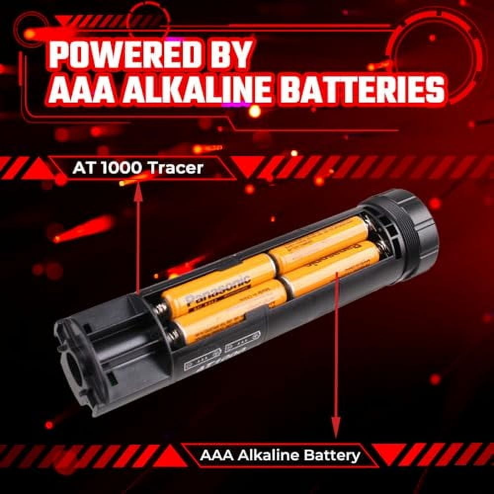 Airsoft Riffle Tracer Unit AT1000 14mm CCW Negative Thread Glow in The ...