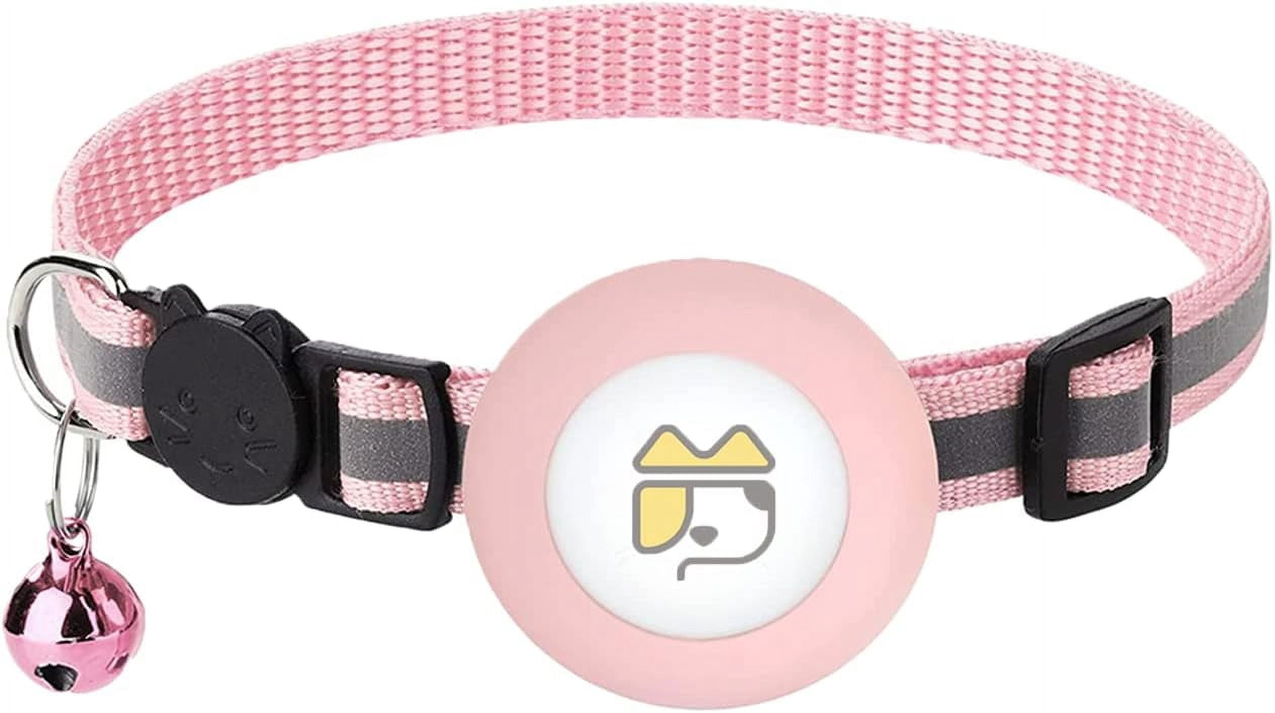Airtag Cat Collar with Apple Airtag Holder Upgraded Reflective Cat ...
