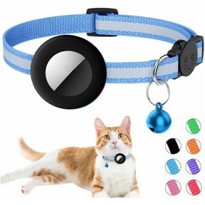 Airtag Cat Collar Breakaway, Reflective Kitten Collar with Apple Air ...