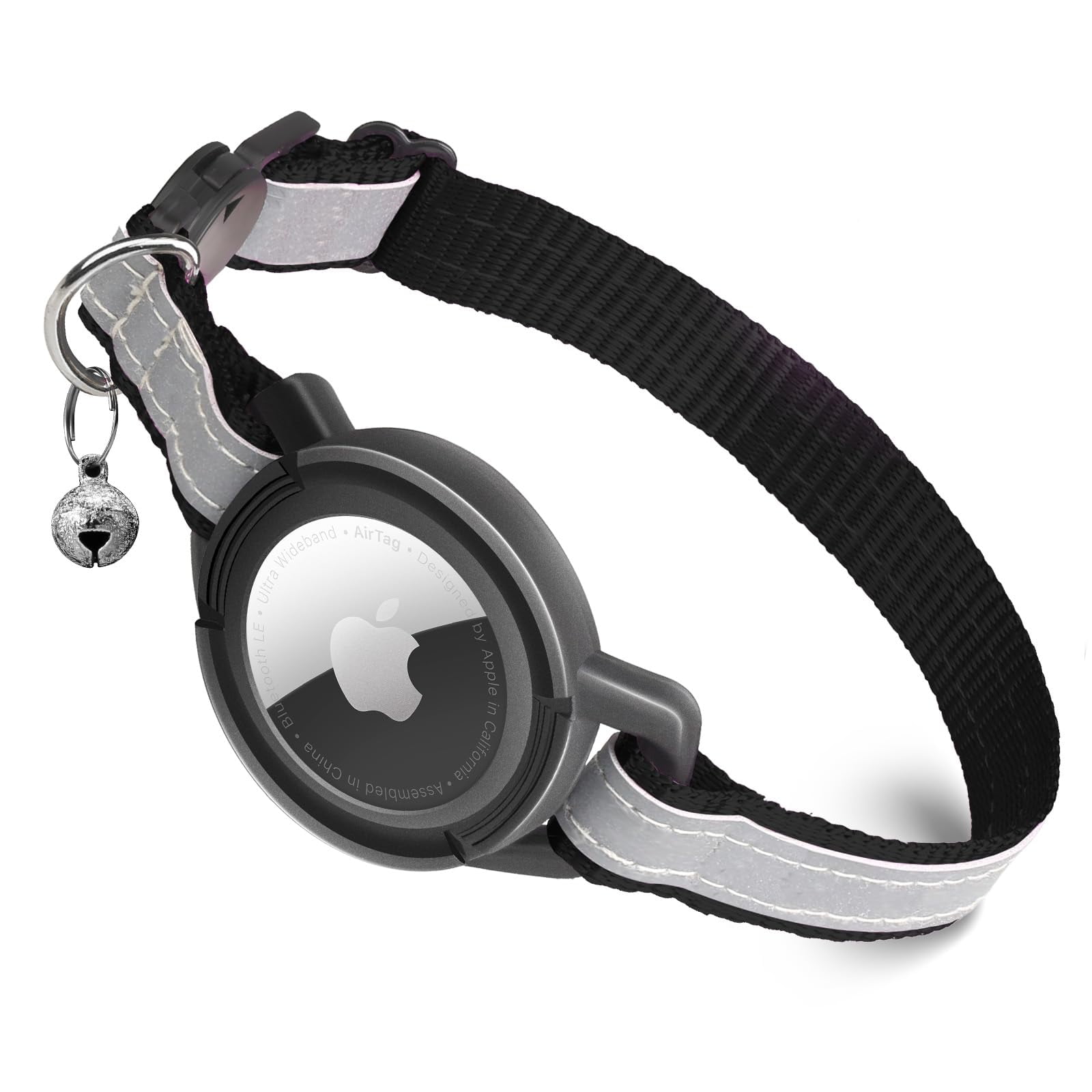 Airtag Cat Collar Breakaway, Odokele Reflective Cat Collars with Apple ...