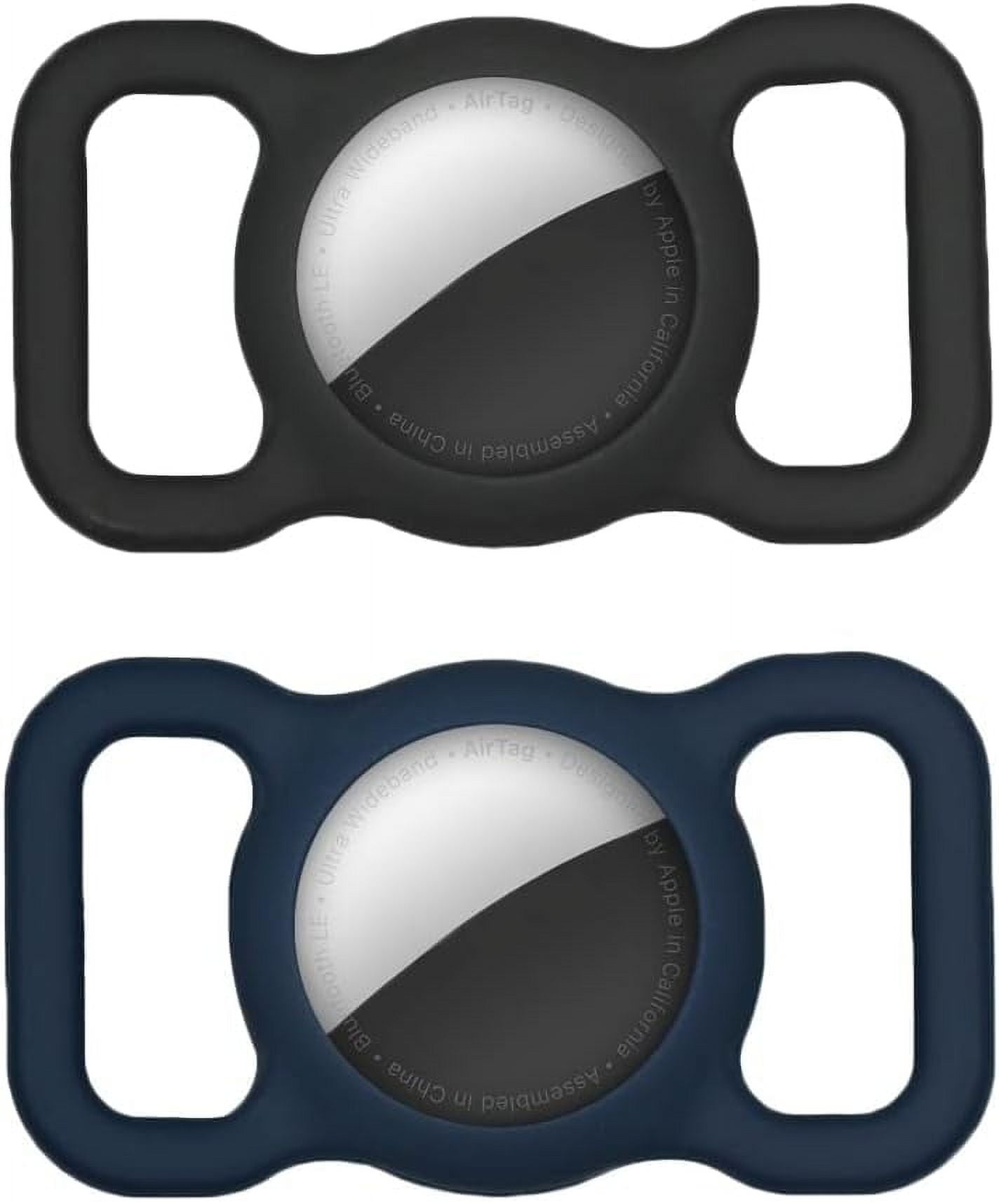 Airtag Dog Collar Holder(2 Pack) for Apple Airtags Anti-Lost Air Tag ...