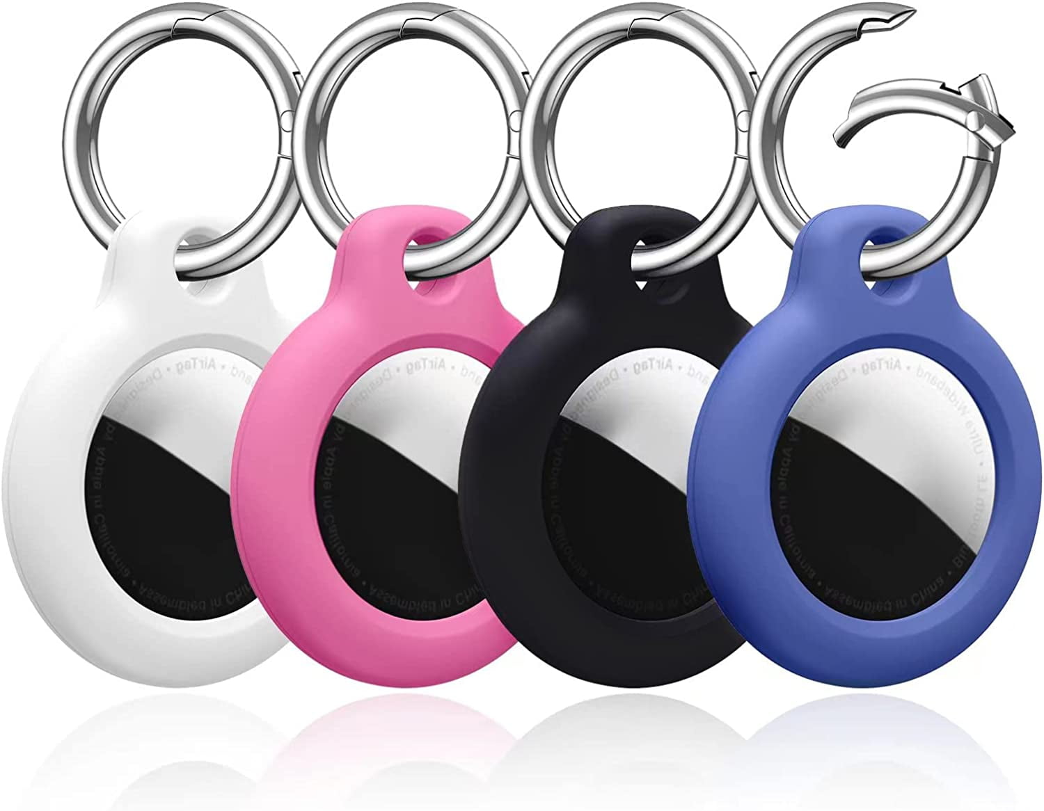 Airtag Keyring Holder for Apple Airtag Case, [2-Pack] Protective ...