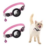 Airtag Pet Collar with Bell and Safety Buckle, Apple Airtag Collar with ...