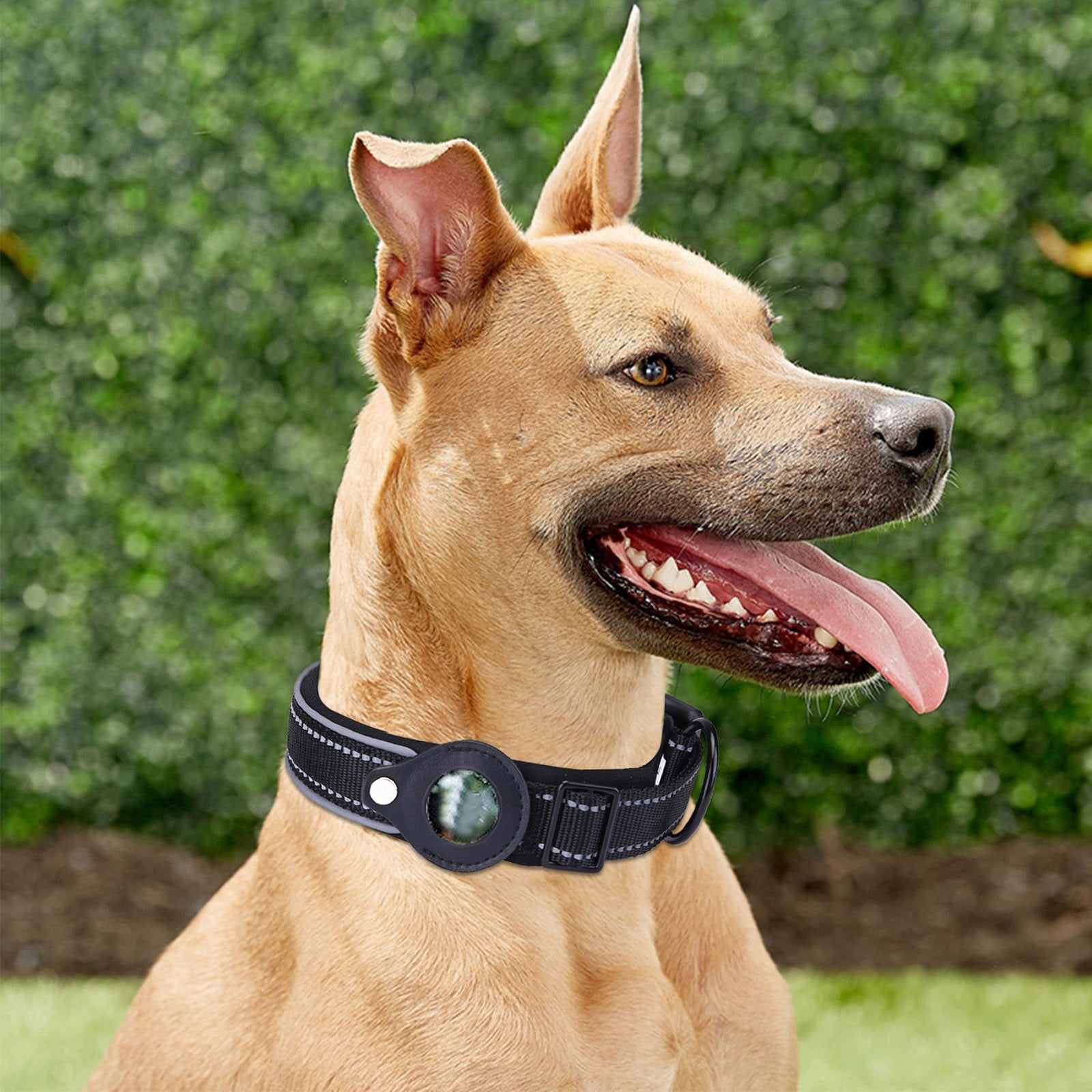 Airtag Tracking Cover For Dog Positioning Training Collar Nylon Pet ...