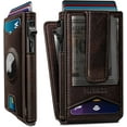 Airtag Wallet for Men Clip 9-Card Pop-Up Credit Card Holder with ID ...