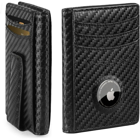 Airtag wallet for men- Mens Wallet with Clip Blocking Slim Billfold ...