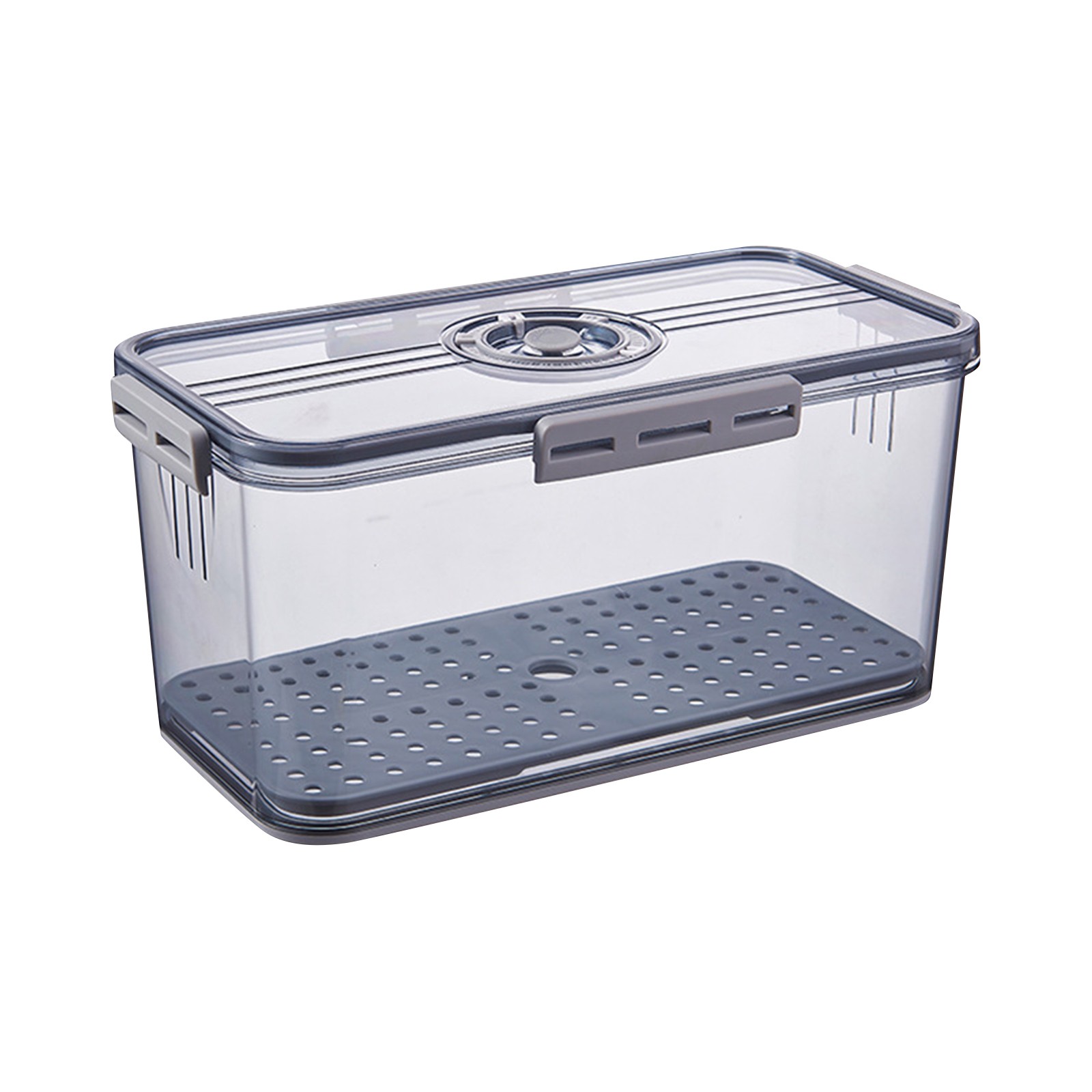 Airtight Bread Box with Time Recorder for Kitchen Counter, Homemade ...