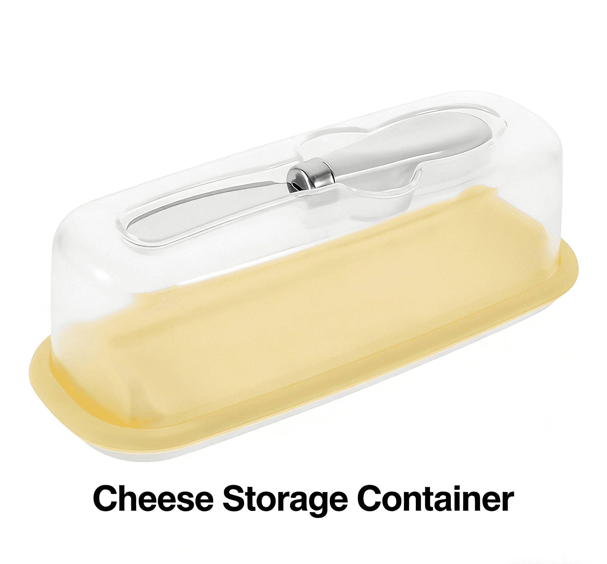 Airtight Cheese Storage Container with Pull-Out Tray | Food-Grade ...