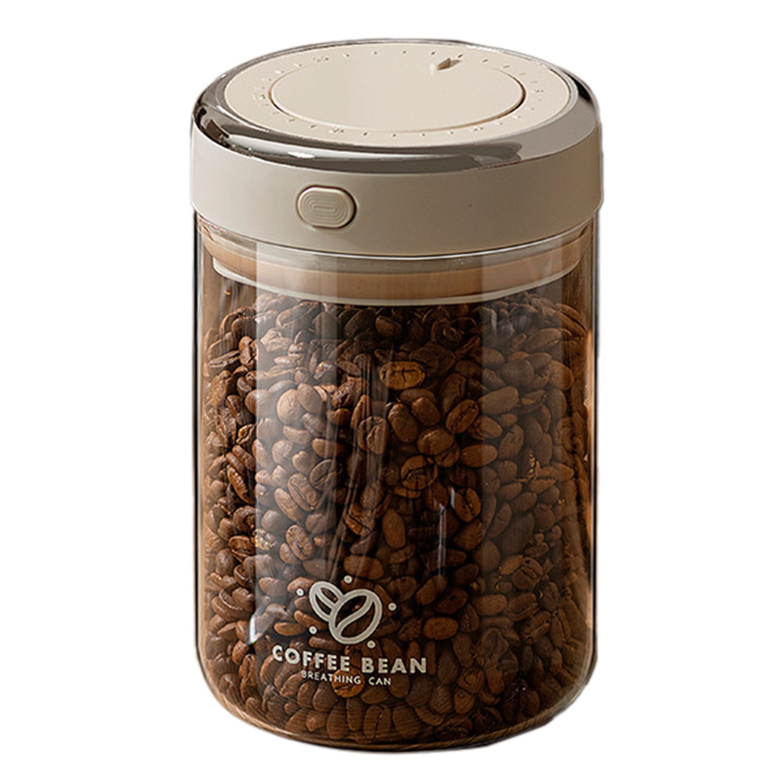 Airtight Coffee Canister With One Way V Alve Freshness Tr Acker And ...
