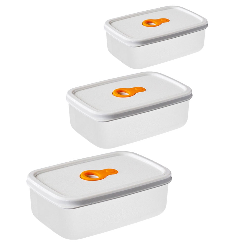 Airtight Crisper Set Fruit Storage Containers Food Boxes Snack Plastic ...