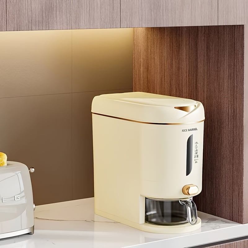 [Airtight Dispenser] Airtight Rice Dispenser | 5kg/10kg | PS | Moisture ...