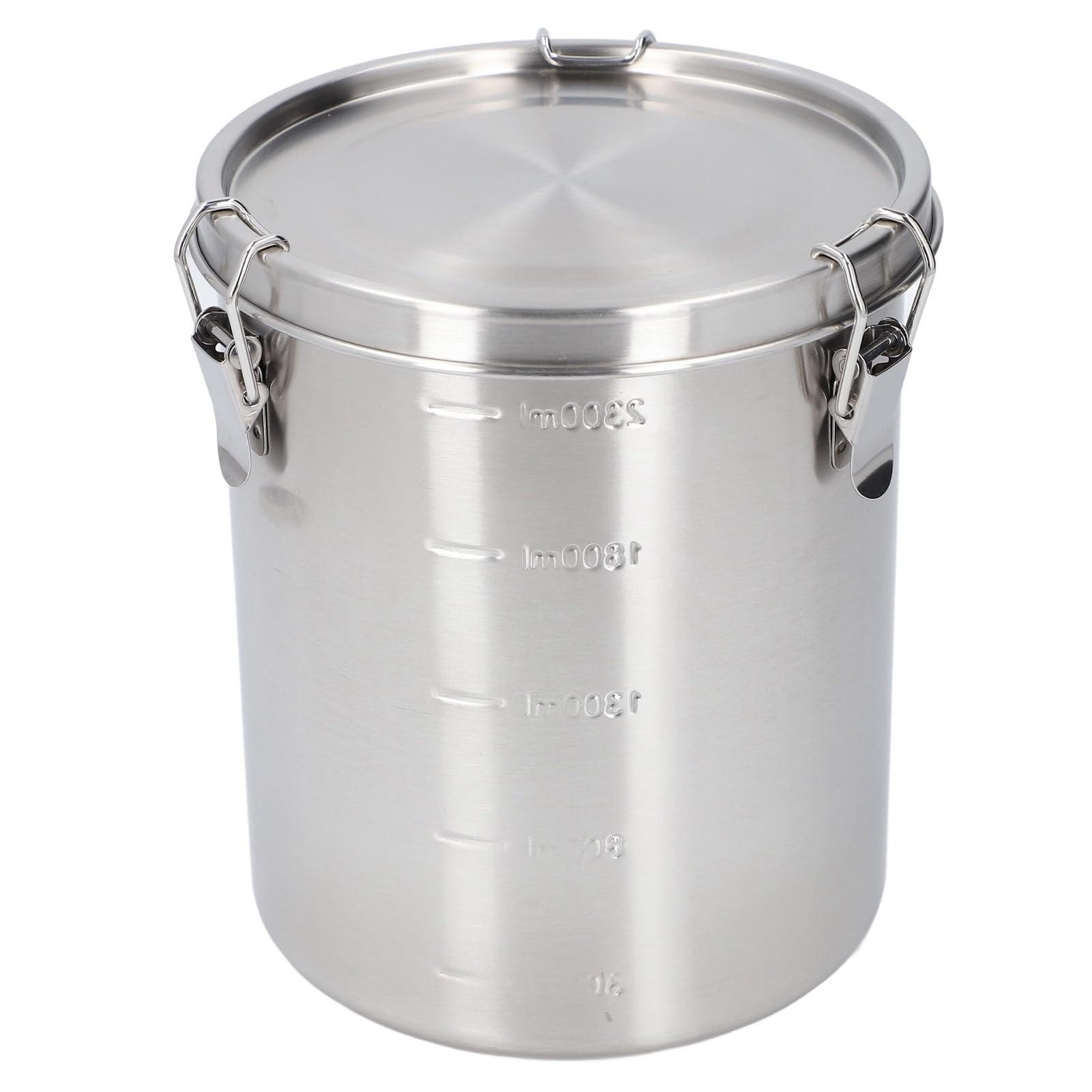 Airtight Dog Food Storage Container, Stainless Steel Food Canister with ...