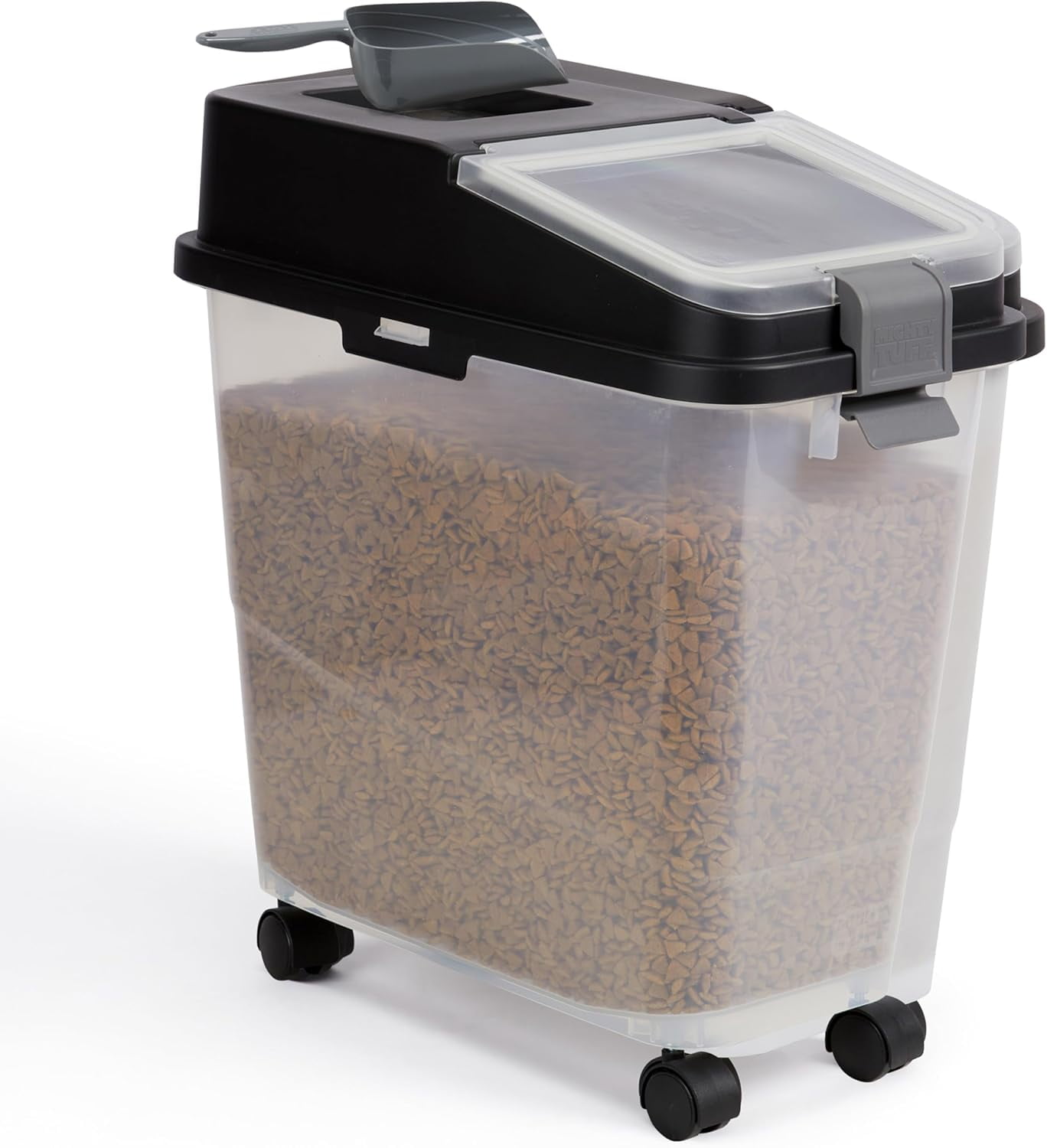 Airtight Dog Food Storage Container, Up to 36 lbs, with Portion Scoop ...