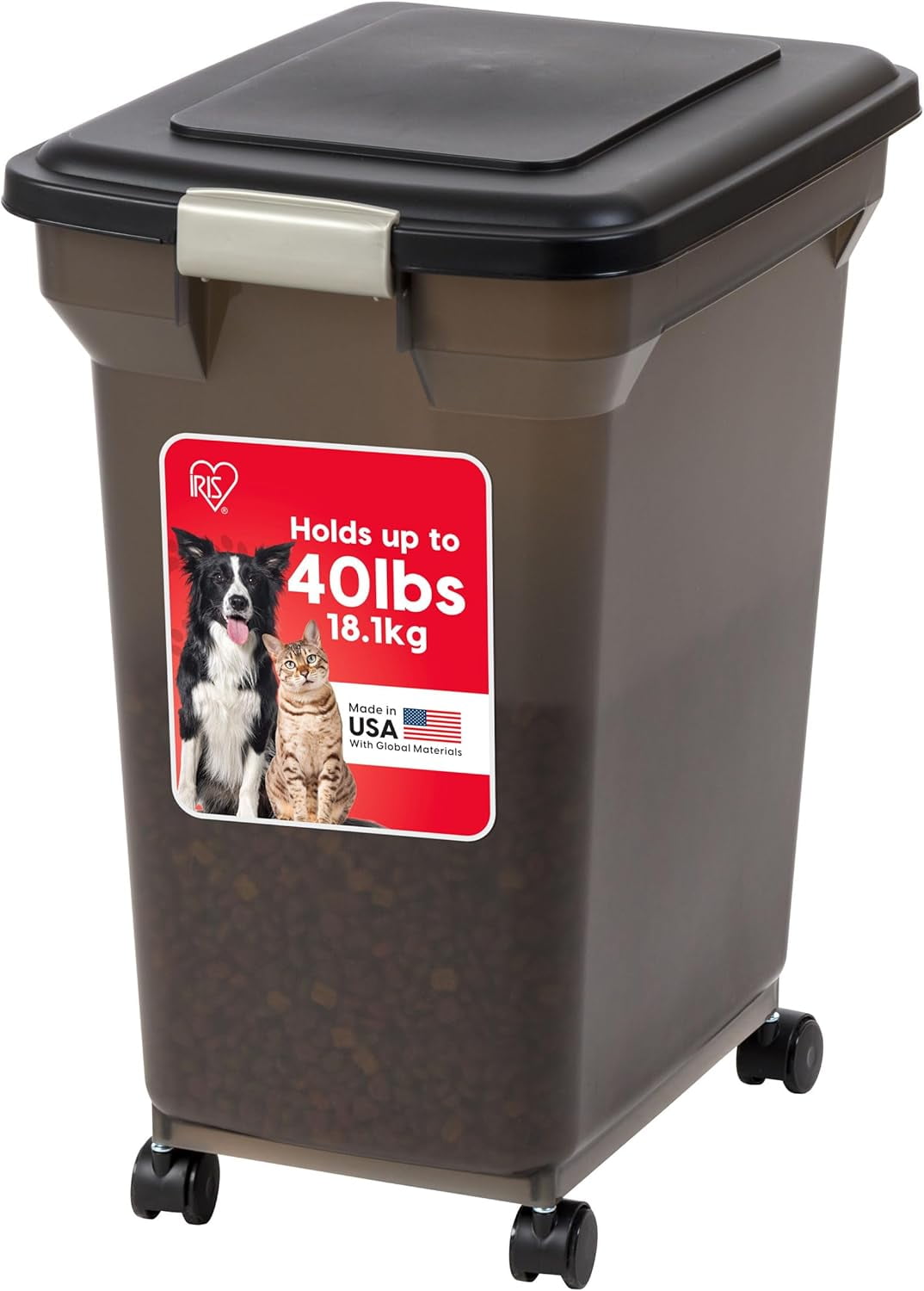 Airtight Dog Food Storage Container, WeatherPro, Up to 40 lbs ...