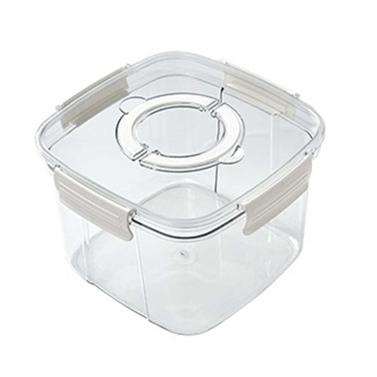 Airtight Food Holder Bin Rice Storage Bin Measuring Cup Sealed ...