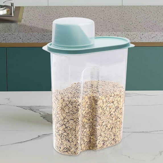 Airtight Food Storage,2.5L Kitchen Multi Grain Storage Tank Food Dry ...
