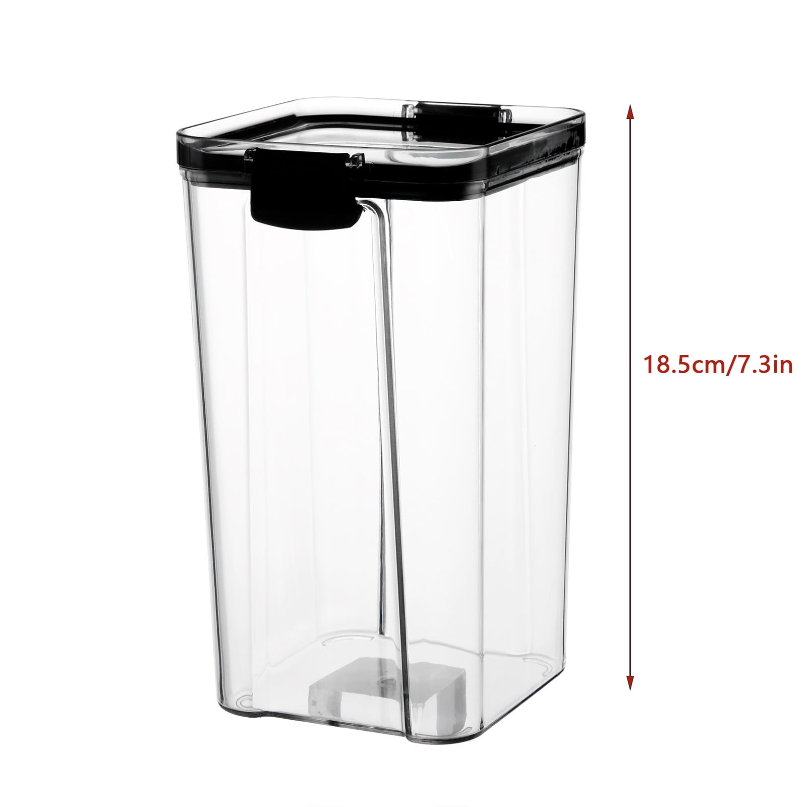 Airtight Food Storage Cereal Plastic Kitchen Pantry Storage Container ...