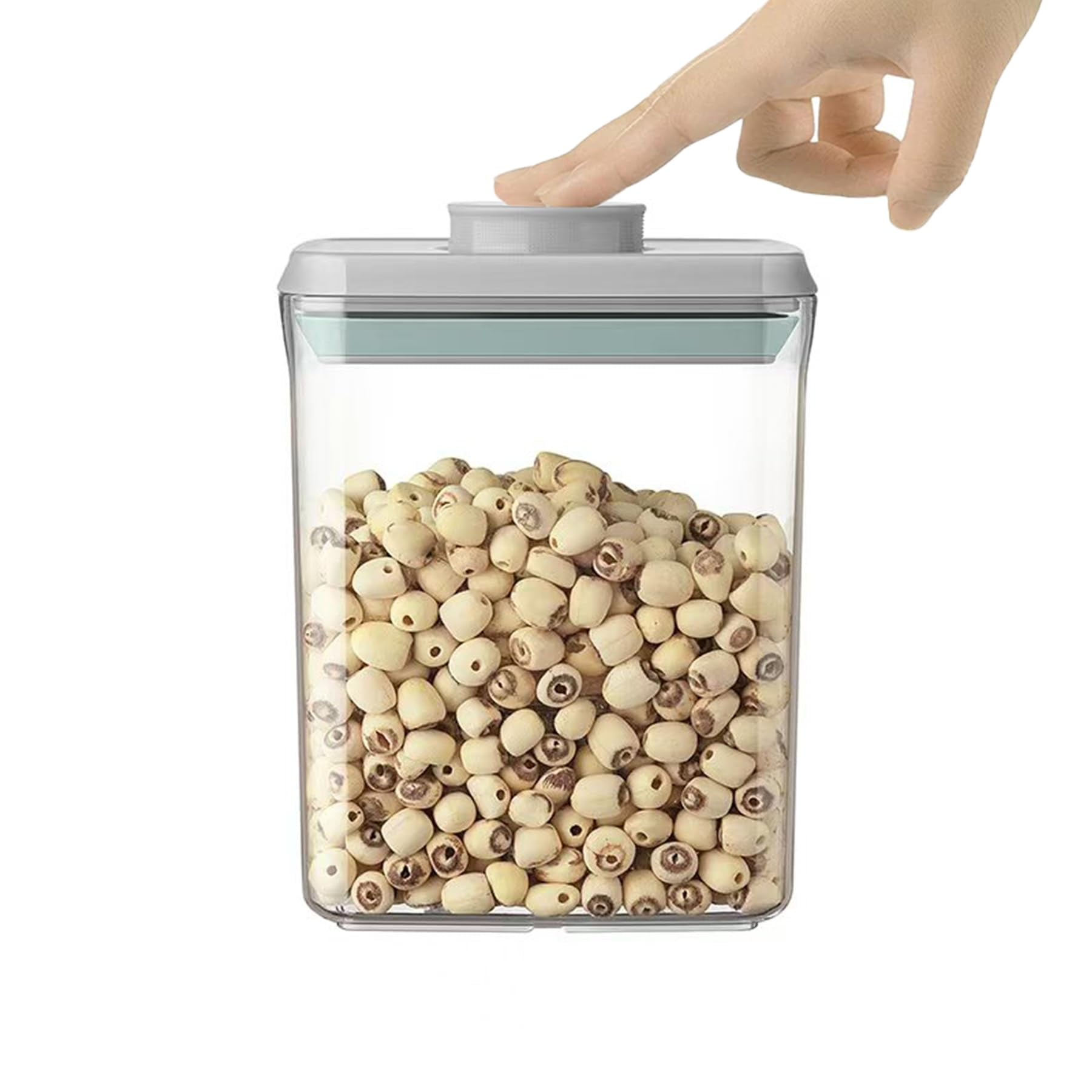 Airtight Food Storage Container - 1.25qt / 1250ml Rectangle Pop ...