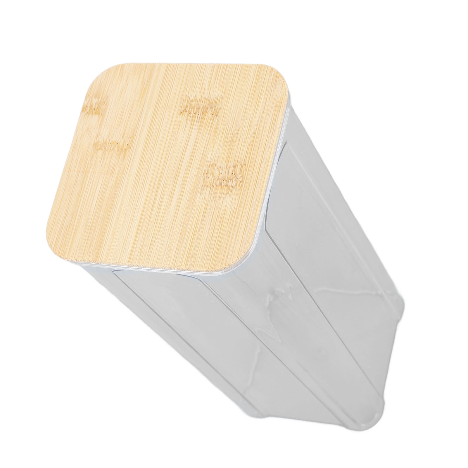 Airtight Food Storage Container Clear Food Storage Jar with Bamboo Lid ...