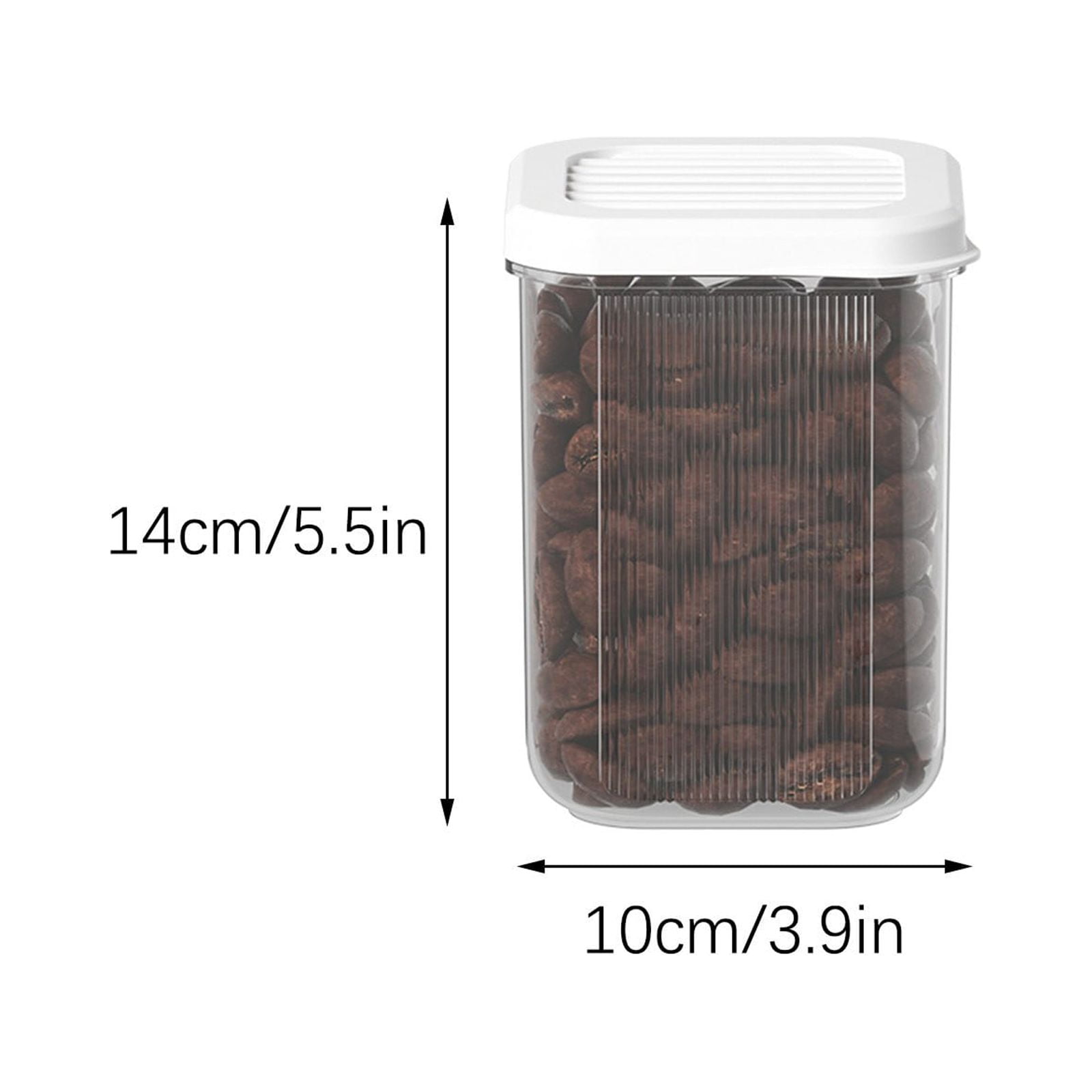 Airtight Food Storage Container | Large Cereal & Dry Goods Sealed Tank ...