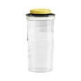 Airtight Food Storage Container, Transparent Plastic Jar for Snacks and ...