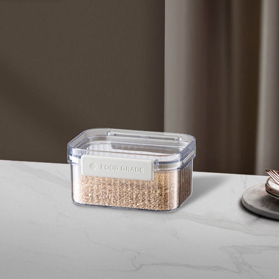 Airtight Food Storage Container, Usupdd Stackable Kitchen Canister for ...