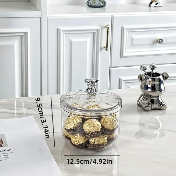 Airtight Food Storage Container With Lid Plastic Sealed Storage Jar ...