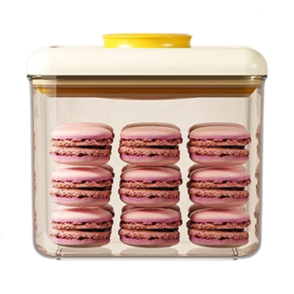 Airtight Food Storage Container With Lid Sealing Systems Stackable ...