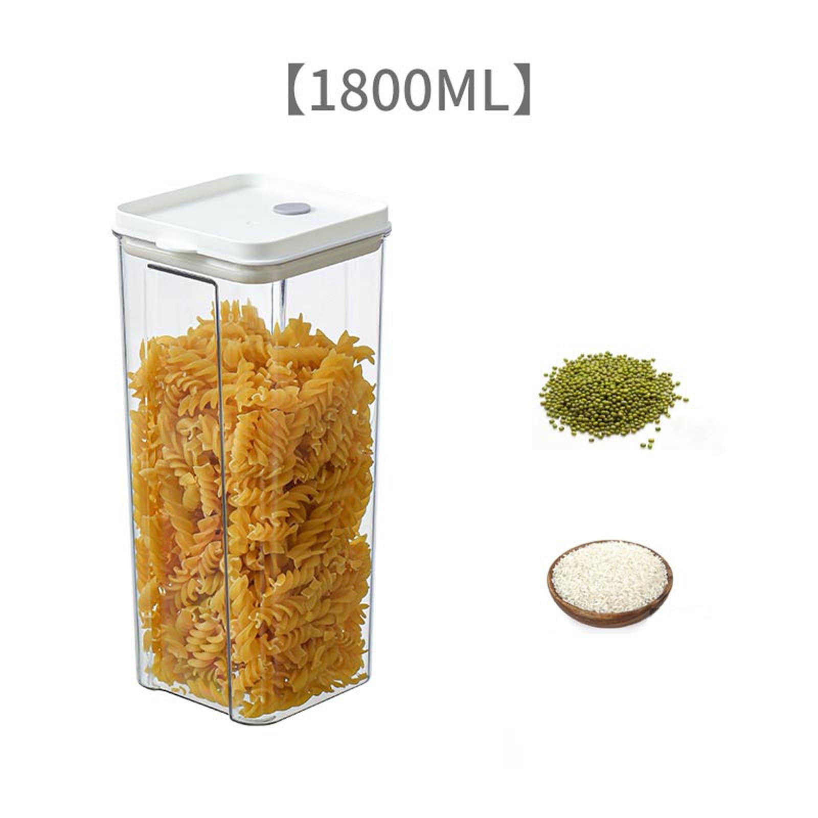 Airtight Food Storage Containers, Kitchen Pantry Canister/Organizer ...