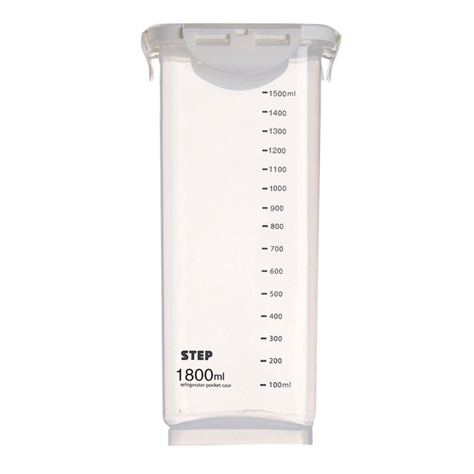 Airtight Food Storage Containers with Lids, Clear Pantry Canister Set ...