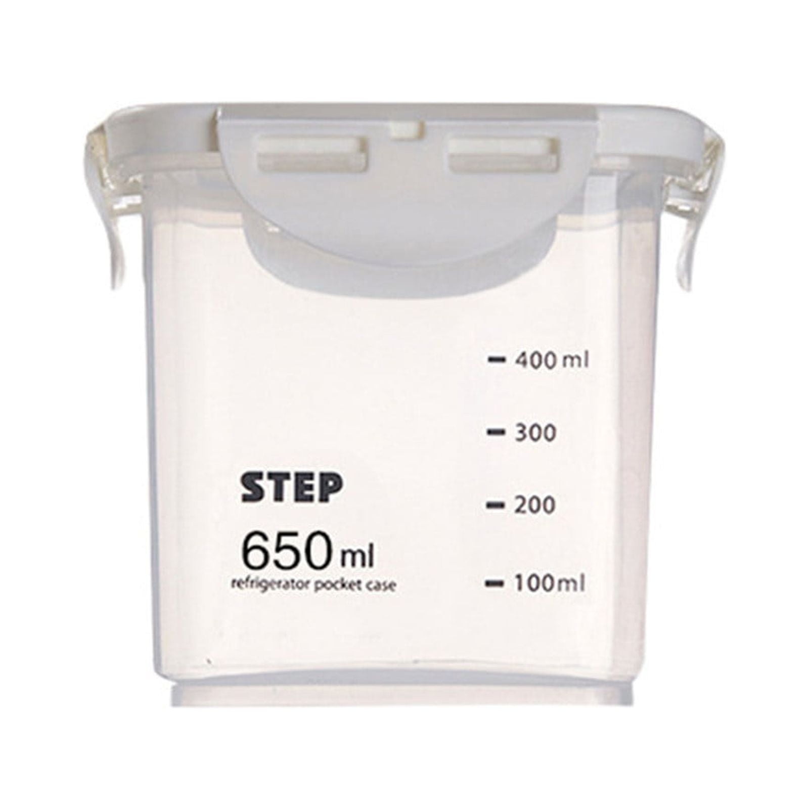 Airtight Food Storage Containers with Lids, Clear Pantry Canister Set ...