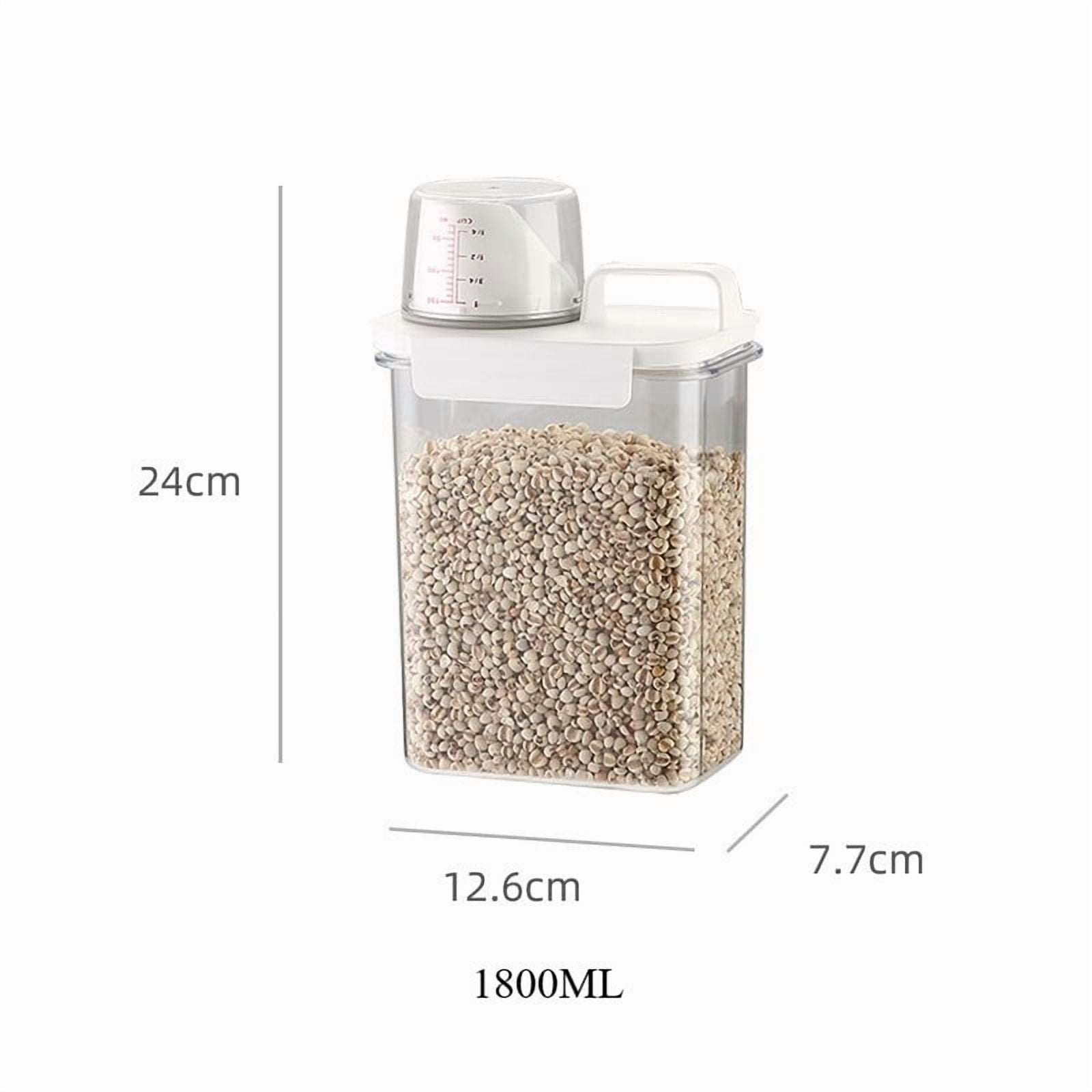 Airtight Food Storage Containers PP Plastic Canisters for Dry Goods ...