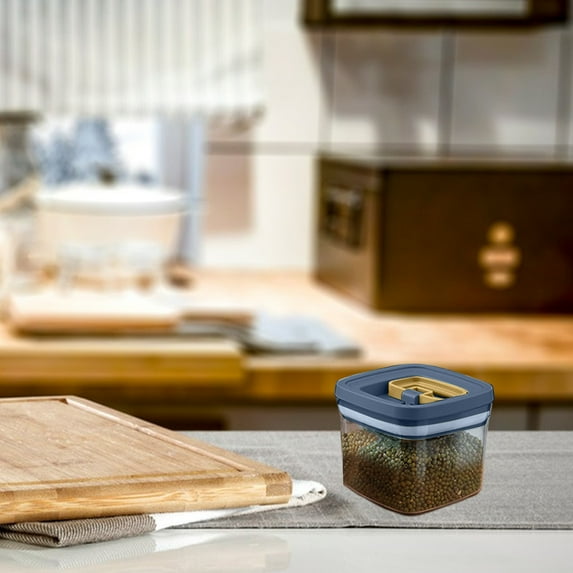 Airtight Food Storage Containers, Transparent Plastic Cans, Kitchen ...