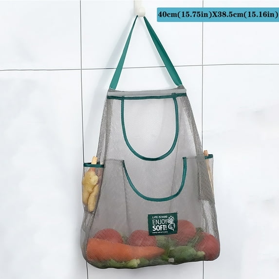Airtight Food Storage,Household Fruit And Vegetable Mesh Bag Foldable ...
